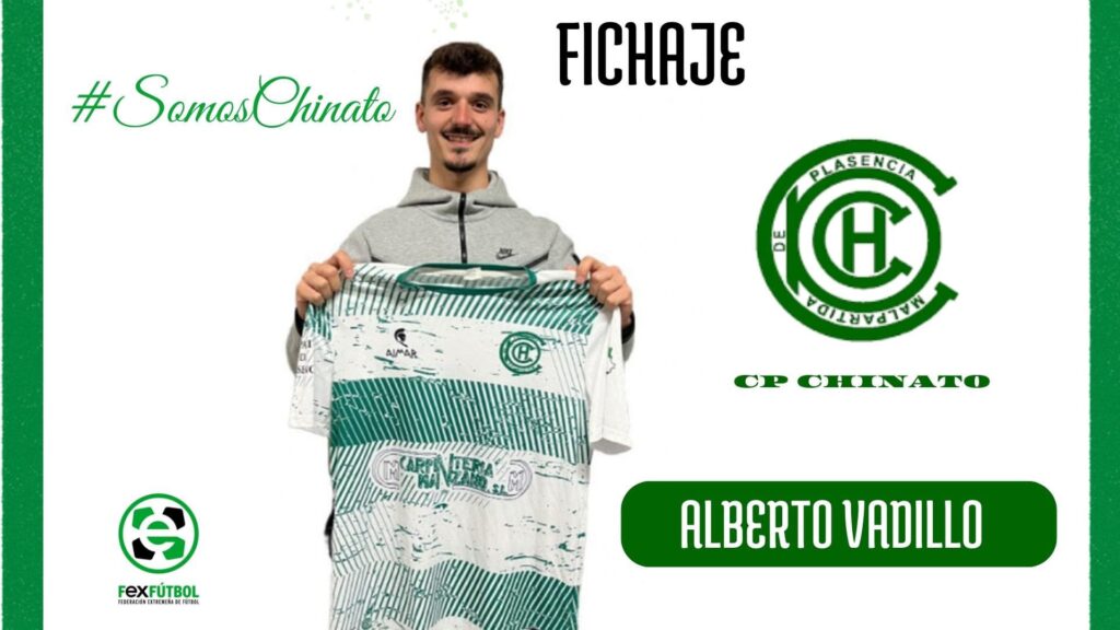 Alberto Vadillo se desvincula del CD Coria y recala en el Chinato